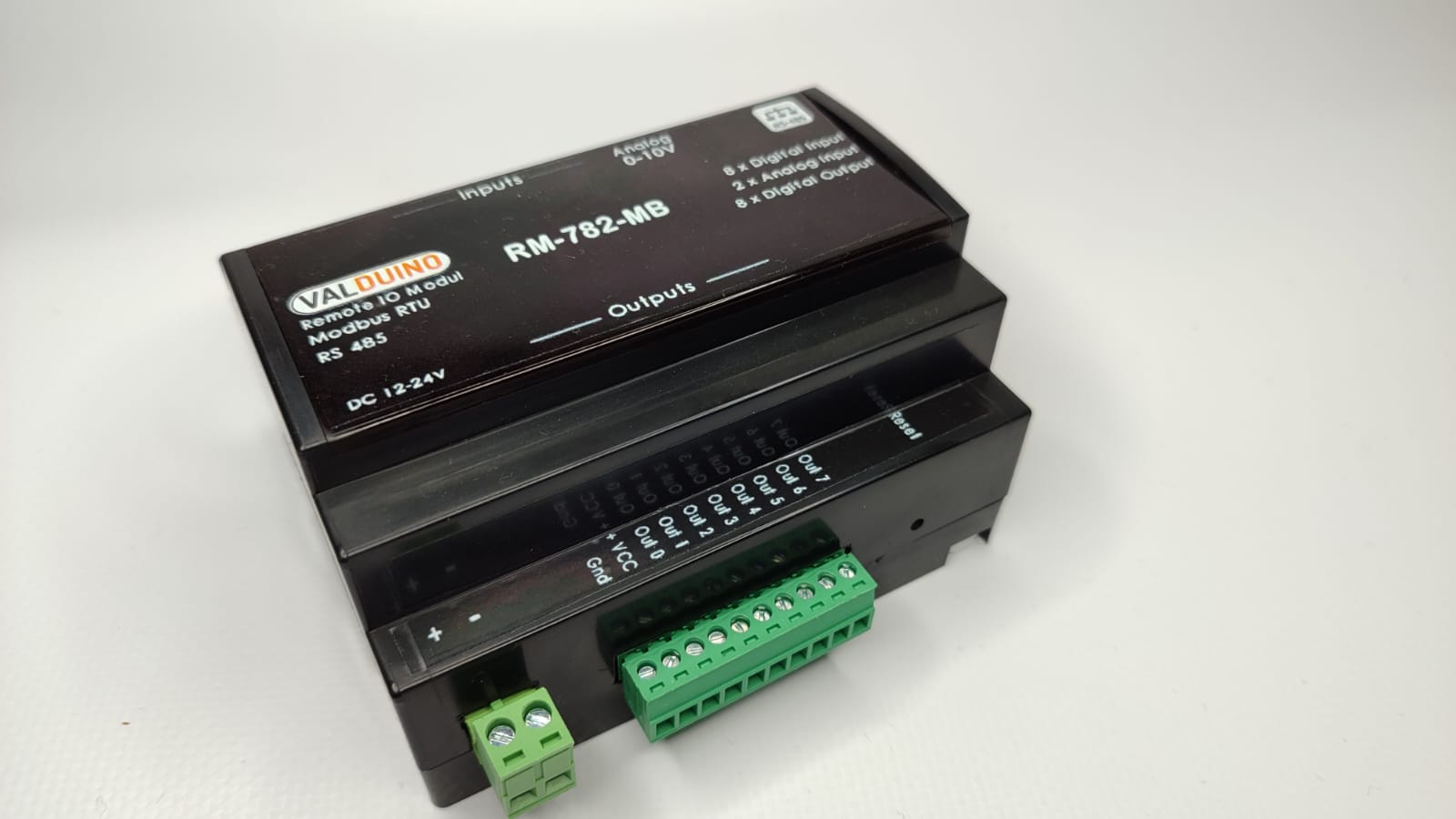 ValDuino RM-782-MB Remote RS485 IO modül | Valerm Mühendislik
